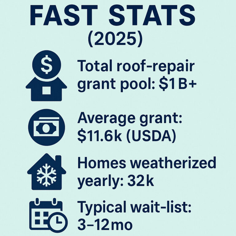 Free Roof Replacement Grants for Low-income Families- Gov-Relations